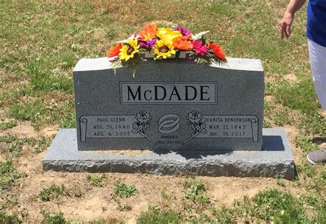 Paul Glenn Mcdade 1940 2015 Mémorial Find A Grave