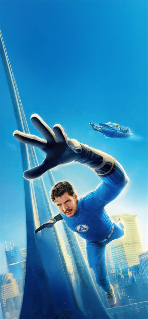 1242x2668 Mister Fantastic The Fantastic Four First Steps 2025 Iphone