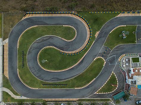 Motokarova Draha Go Kart Track Kiến Trúc Thiết Kế Dioramas