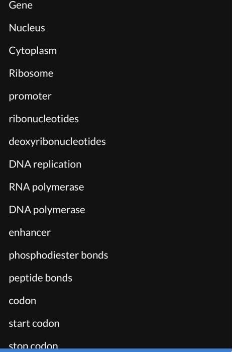 Solved Can Someone Create A Concept Map Using The Terms Chegg