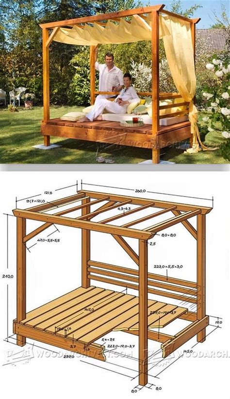Diy Outdoor Daybed Plans At Esteban Burke Blog