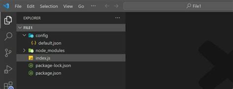 managing and creating configuration files in node js codeforgeek