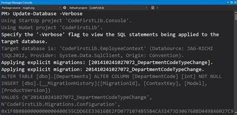 Entity Framework Code First Migrations Coding Canvas