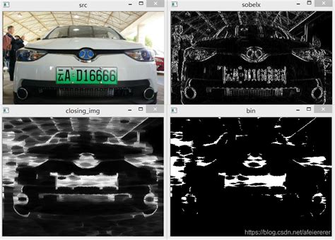 【opencv】车牌定位及倾斜较正 车牌倾斜校正 csdn博客