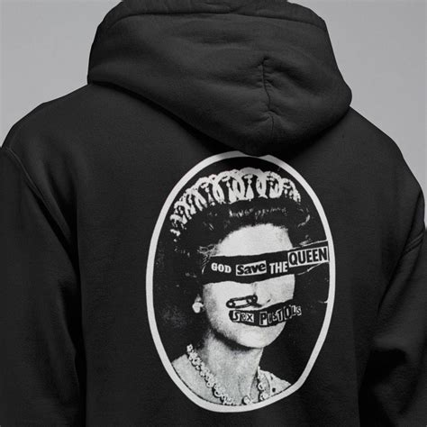 Sex Pistols Band Hoodie Sex Pistols God Save The Queen Artwork Hooded