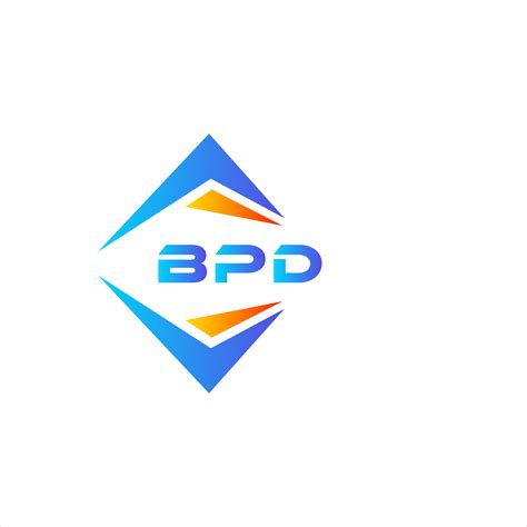 Bpd Abstract Technology Logo Design On White Background Bpd Creative