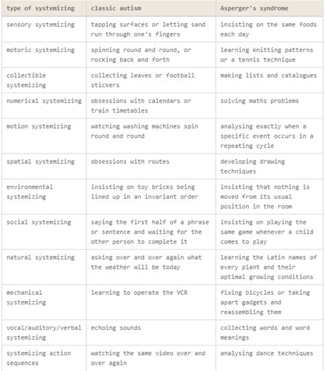 Hyper Systemizing Embrace Autism