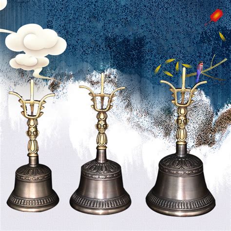 Tibetan Buddhist Meditation Three Pronged Bell And Grandado
