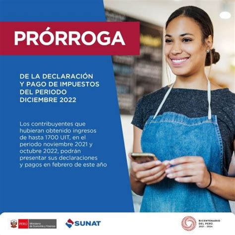 Sunat Ampli Hasta Febrero Declaraci N Y Pago De Impuestos De Diciembre Infobae