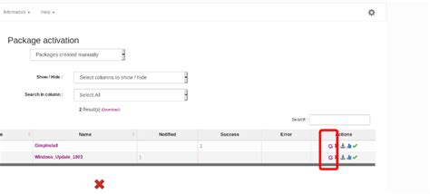 BUG Edit Button For Package Is Missing Issue OCSInventory NG OCSInventory Ocsreports