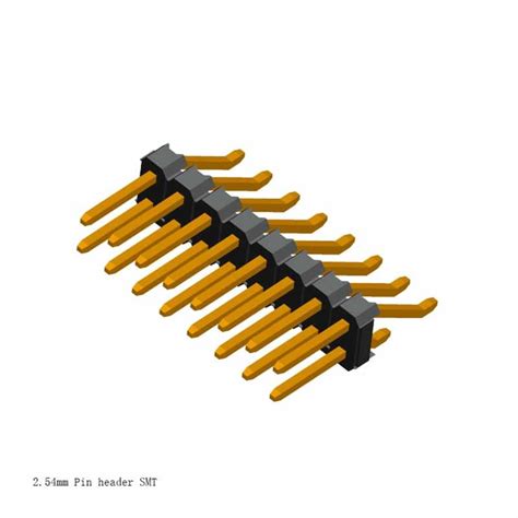 Fpic Custom Double Row Double Housing Vertical Dip Type Connector 200mm Pitch Pin Header Pin