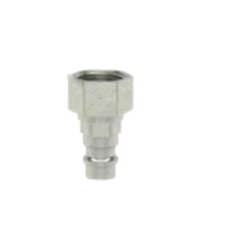 Ludecke ESIK12NIS G1 2 Single Shut Off Safety Industrial Quick Plug With Female Thread Coding