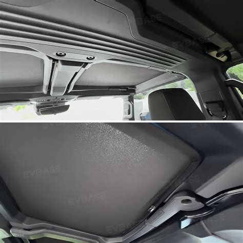 Glass Roof Sunshade For Hummer Ev Ice Crystal Sun Shield Foldable