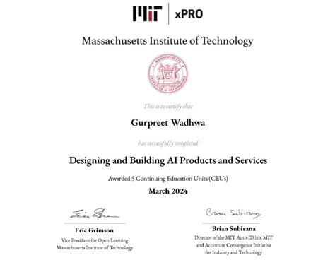 Gurpreet Wadhwa On Linkedin Artificialintelligence Machinelearning Continuouslearning Mit