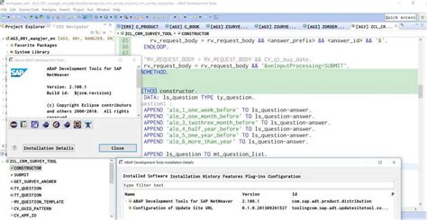 Dont Like The Sap Gui Then Try Using Eclipse For Abap Development