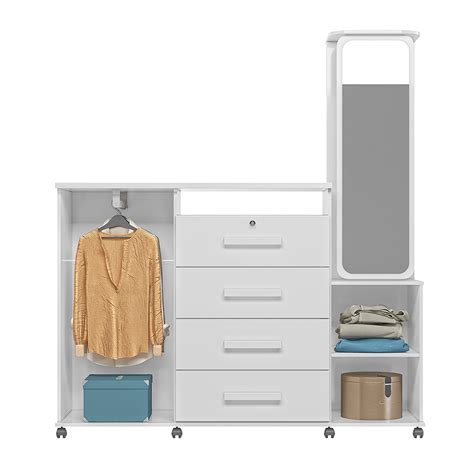 Cômoda Com Penteadeira Chave E Rodinhas