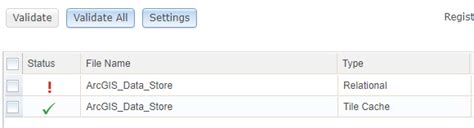Arcgis Data Store Wont Validate Esri Community