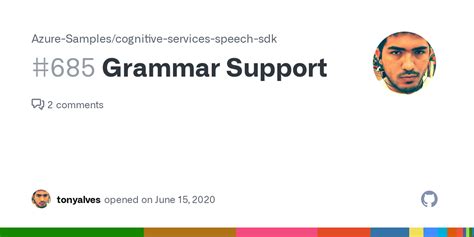 Grammar Support Issue Azure Samples Cognitive Services Speech Sdk Github