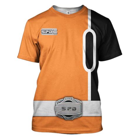 Power Rangers Spd Orange Tshirt Hoodie Apparel Gear Fandom