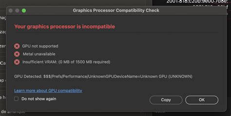 Solved Your Graphics Processor Is Incompatible Adobe Product