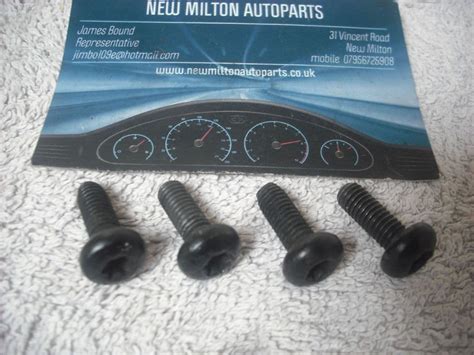 4 X Genuine Saab Di Ignition Coil Pack Torque Head Screws