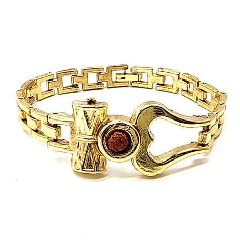 Px Raksha Bandhan Rakhee Shiva Thrishul Mala Bead Imitation Gold Bracelet Promo Unlimited