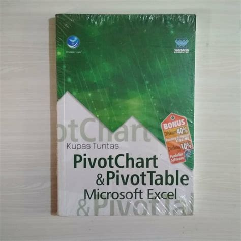 Jual Buku Kupas Tuntas Pivotchart Dan Pivottable Microsoft Excel