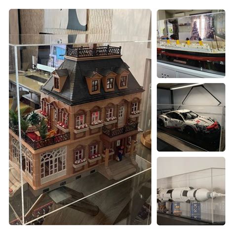 Plexiglass Bιτρινες για μοντελισμο και συλλογες Nikaia