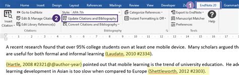 Missing Endnote Toolbar In Word 2010 Gawerarab