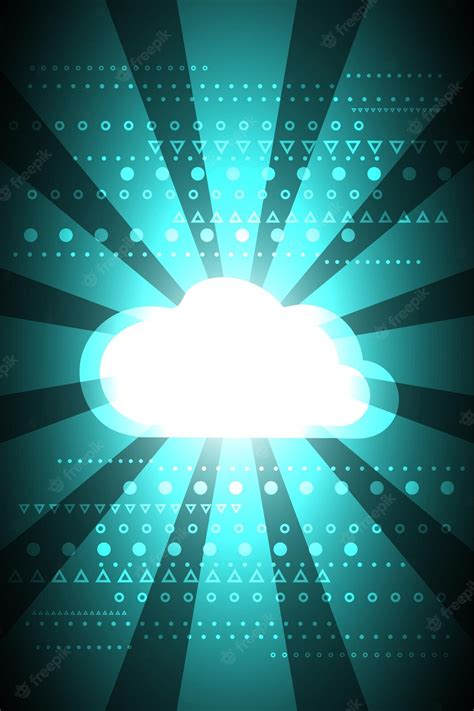 Premium Vector Cloud Computing Technology Concept Abstract Background Vector Illustration