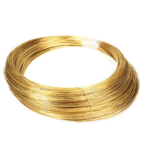 H65 Brass Wire Bare Solid Copper Wire Wire Diameter 1mm Weight 500g Length About 75m