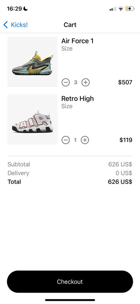 github eniodev react native nike redux toolkit a react native app