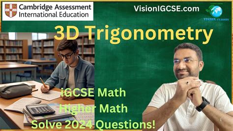 3d Trigonometry Made Easy Igcse Maths Exam Prep Youtube