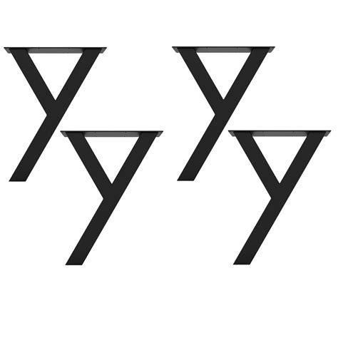 Y Shape Coffee Table Legs Set Of 4 Pcs Trustic