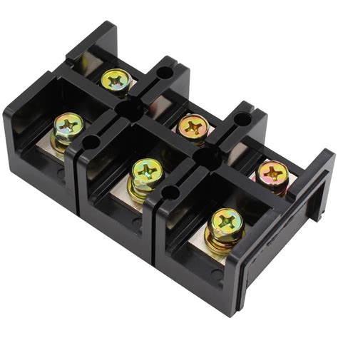 Tc1503 High Current Terminal Strip Thick Copper Conductor 150A 3p Ternimal Connector China