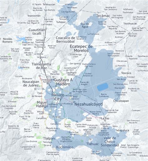 Lake Texcoco On Mesoamerica Map