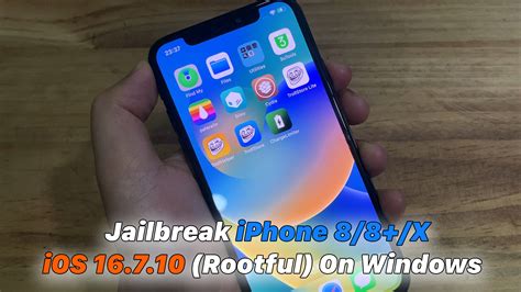 Jailbreak Iphone 88x Ios 16710 Rootful On Windows Ictfix
