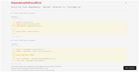 Qrcode Base64 Examples Codesandbox