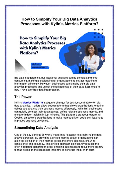 PPT How To Simplify Your Big Data Analytics Processes With Kylin S Metrics Platform