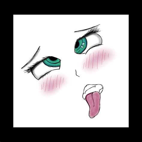 Hentai Ahegao Face Anime Eyes Hentai Manga Pillow Teepublic