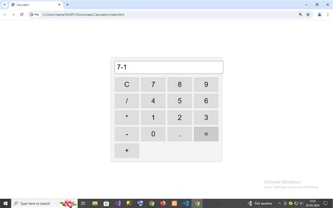 Calculator In Html And Css Source Code Sellanycode