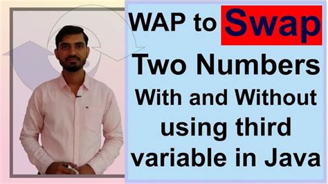 Program To Swap Two Numbers With And Without Using Third Variable In Java By Deepak Sprained