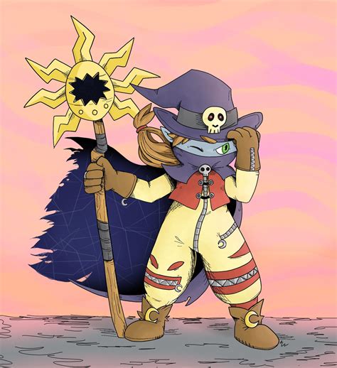 Wizardmon By Aw Colorcat On Deviantart