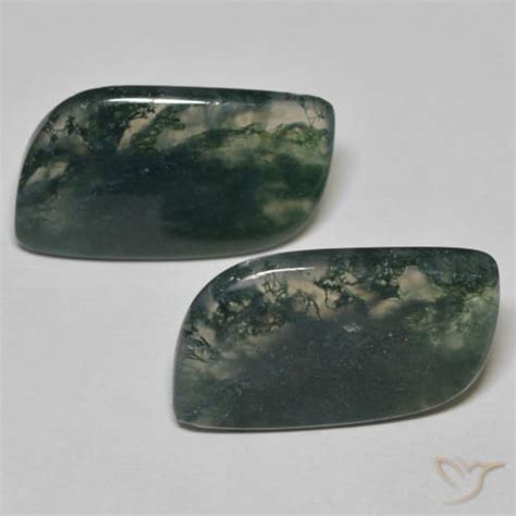 Moss Agate Stones Shop Natural Green Moss Agate Gemselect