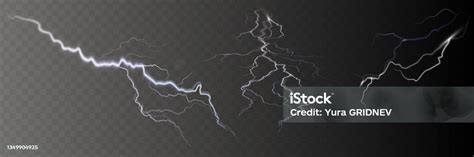 번개 매직과 밝은 빛 효과의 세트 벡터 그림입니다 방전 전류 갈색에 대한 스톡 벡터 아트 및 기타 이미지 갈색 갈색 머리 개념 Istock