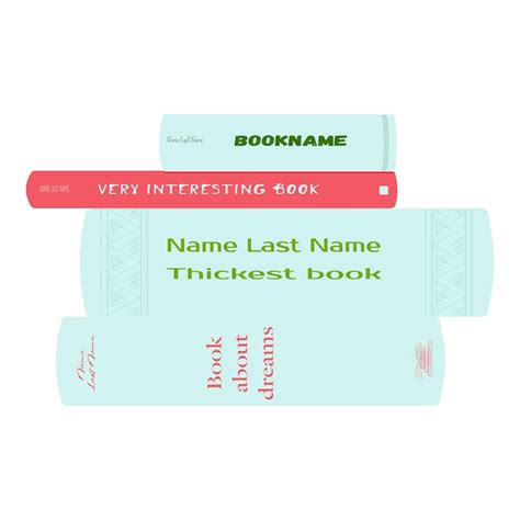 Premium Vector Book Stack Of Books Book Spine