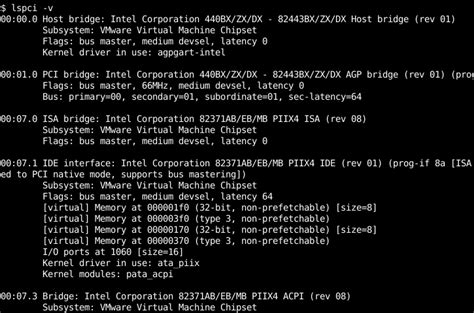 linux命令lspci linux lspci命令教程和示例 csdn博客