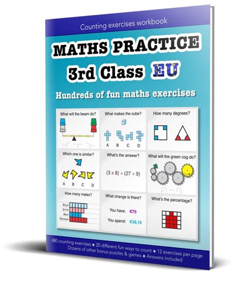 Math Practice Counting Exercise Workbooks