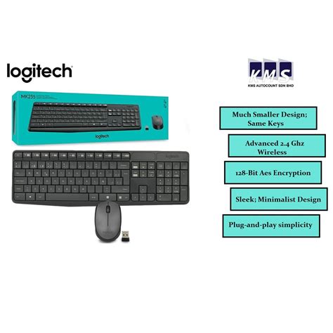 LOGITECH MK WIRELESS COMBO KEYBOARD MOUSE Shopee Malaysia