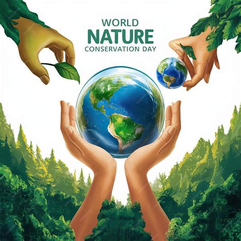 Premium Photo World Nature Conservation Day World Nature Conservation